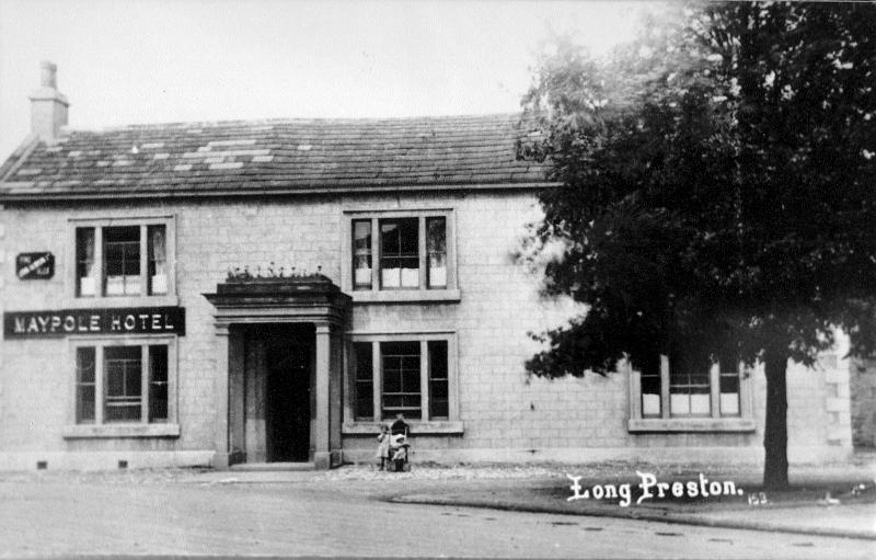 Exit/Old Photographs of Long Preston/Pubs & Hotels/Maypole Hotel c 1905