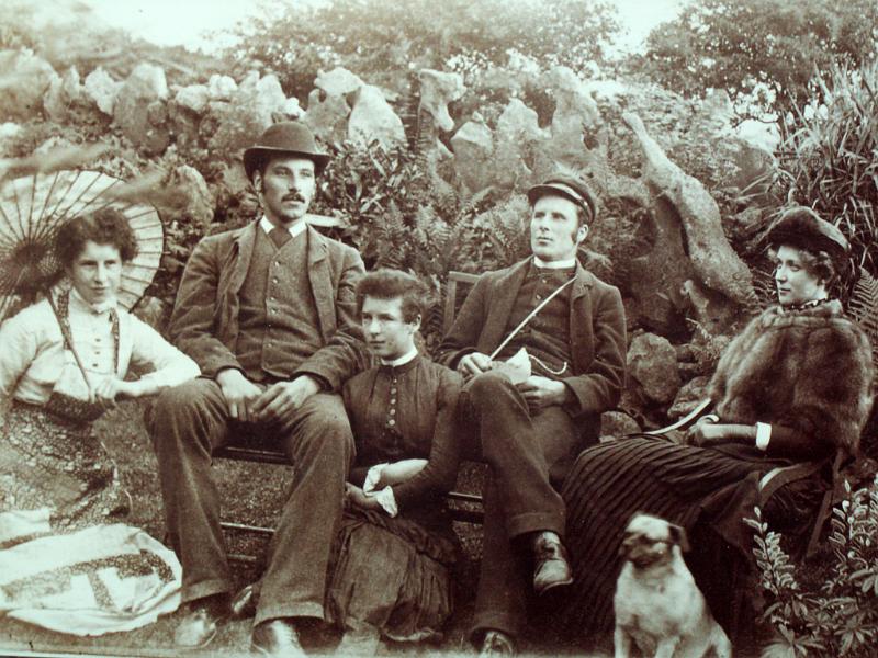 Exit/Old Photographs of Long Preston/People/The Delves Family/ABk38 ...